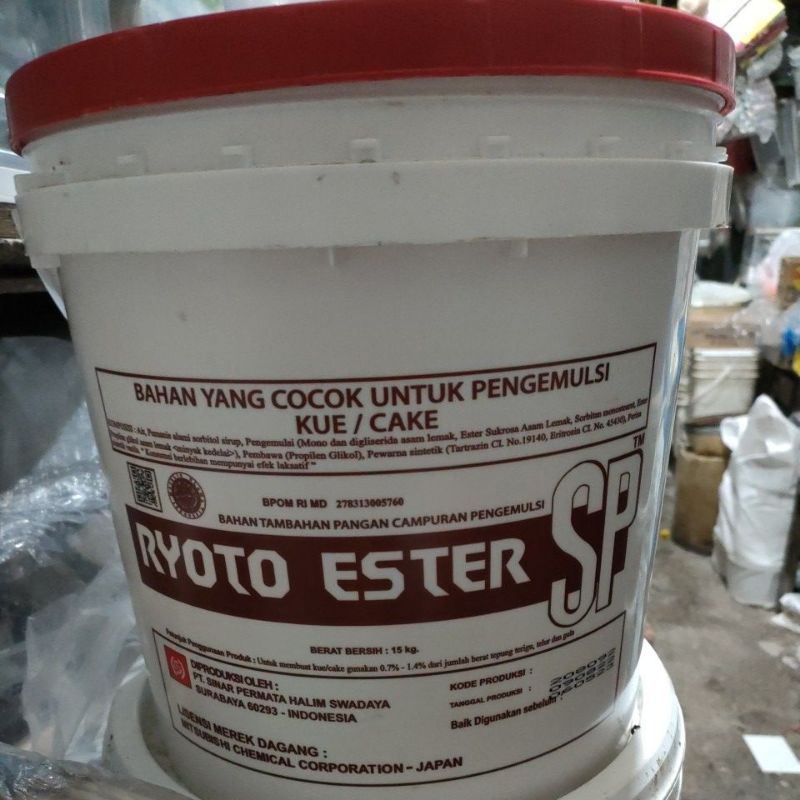 Jual SP/Emulsifier/Pengemulsi merk Ryoto Ester repack 500gr | Shopee ...
