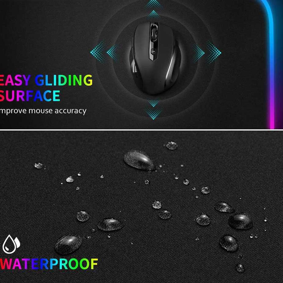 Jual Get Now Alas Mouse Gaming RGB Mouse Pad Gaming RGB Version ...