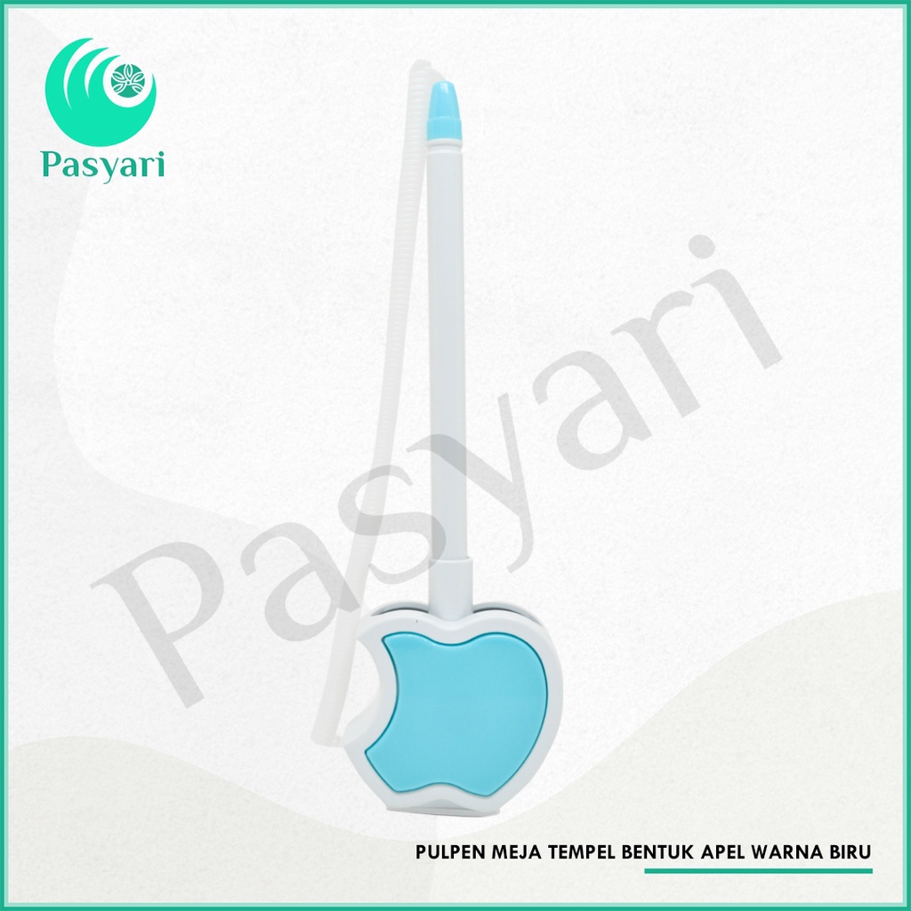 Jual Pulpen meja tempel bentuk Apel warna Biru | Shopee Indonesia