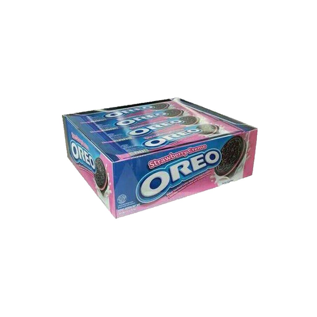 Jual Oreo Box Rasa Strawberry Cream Isi 12 pcs | Shopee Indonesia