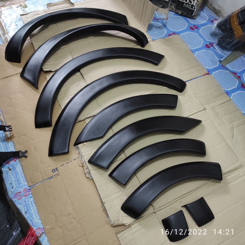 Jual OVER FENDER FULLSET MODEL ORI RUSH TERIOS KONDE 2007-2017 MODEL ...