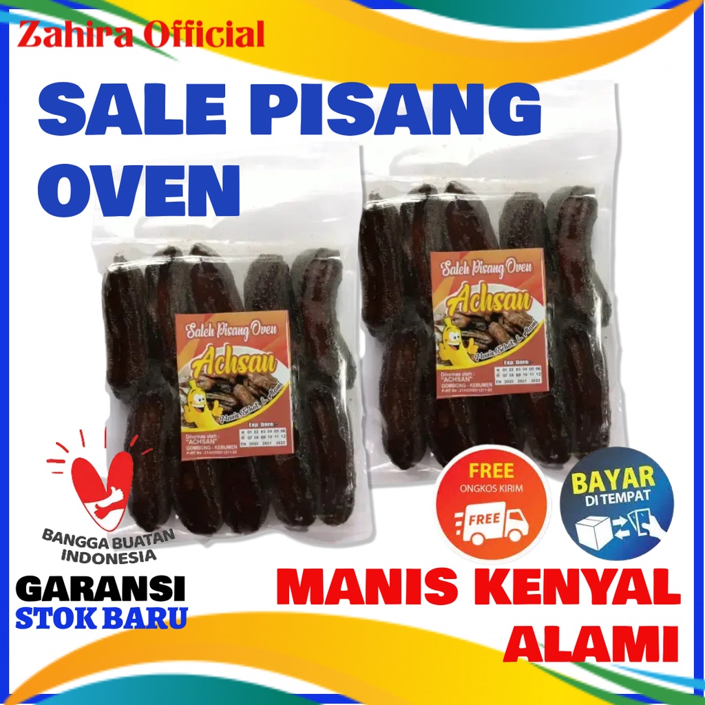 Jual Sale Pisang Basah Asap Madu Saleh Pisang Oven Basah Khas Kebumen ...