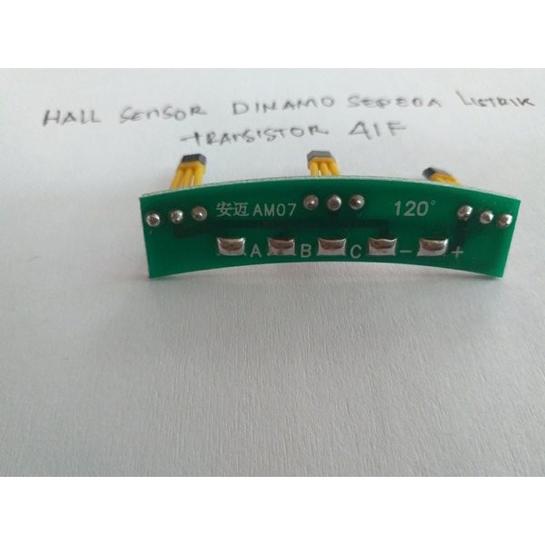 Jual PCB hall sensor dinamo sudut 120 sepeda listrik transistor 41f ...