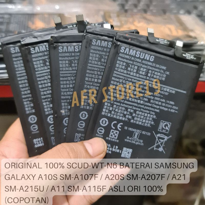 Jual BATTERY BATERAI ORI 100% SAMSUNG GALAXY A10S SM-A107F / A20S SM ...