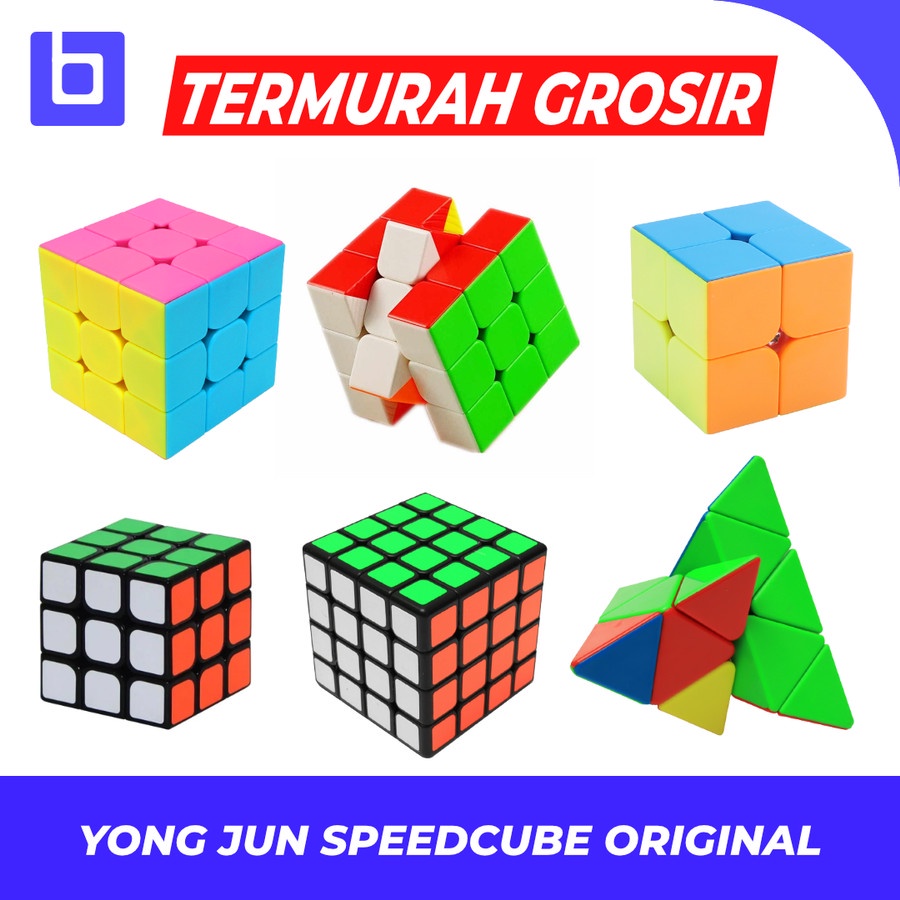 Jual Cube 3x3 Yong jun Original Pilih model sesuai keinginan | Shopee ...