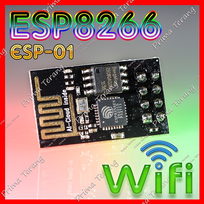 Jual Modul ESP8266 Upgraded Version WiFi ESP-01 Wireless Communication | Shopee Indonesia