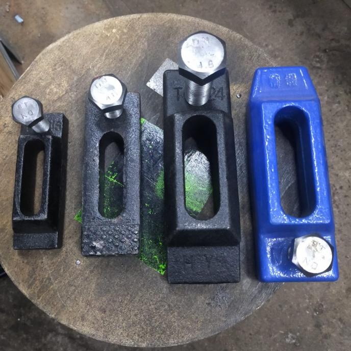 Jual Paket Set Mold Clamp Kotak Include Baut Double Drat & Mur | Shopee ...