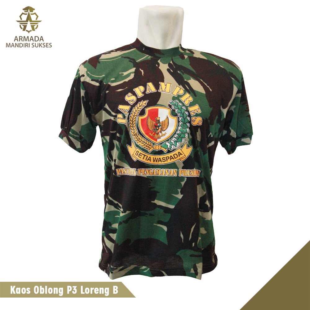 Jual Kaos Paspampres Gambar Loreng - Kaos Dalam Paspampres Gambar ...
