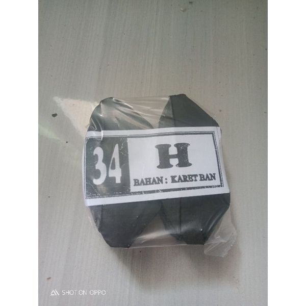Jual Karet Gir/Kampas Rem/Karet Tromol Motor/bahan karet ban untuk ...