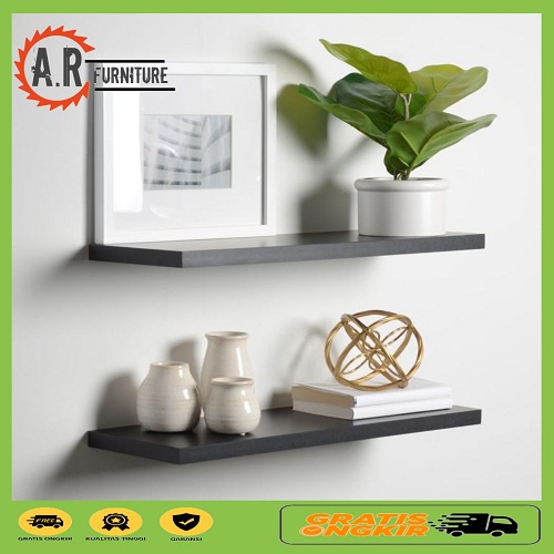 Jual [COD] RAK PAJANG DINDING MINIMALIS - RAK AMBALAN - RAK KAYU ...