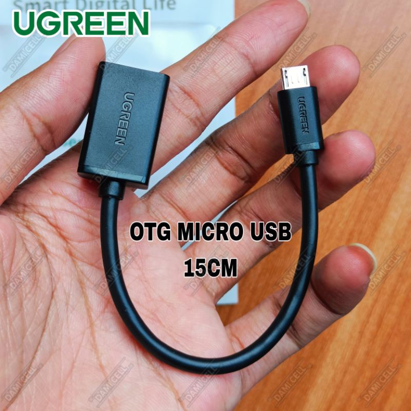 Jual Kabel OTG Micro USB Original UGREEN Female USB 2.0 to Male Micro ...