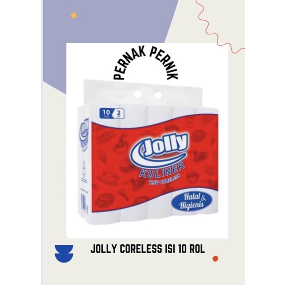 Jual Tissu Jolly Coreless isi 10 Roll | Shopee Indonesia