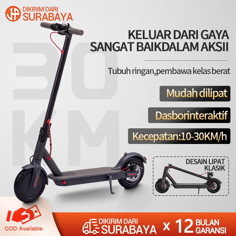 Jual Skuter Listrik Lipat / Electric Scooter 8,5 inci masa pakai ...