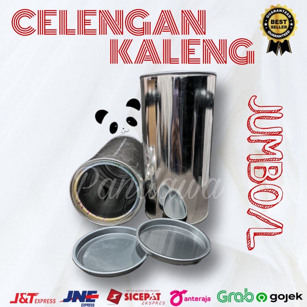 Jual CELENGAN KALENG POLOS BUKA TUTUP JUMBO/L | Shopee Indonesia