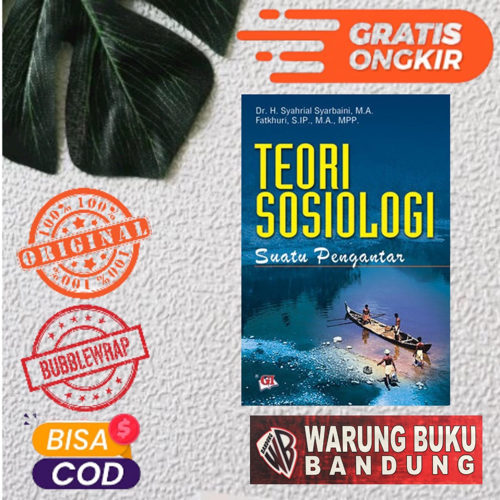 Jual Buku Teori Sosiologi Suatu Pengantar - Syahrial Syarbaini | Shopee ...
