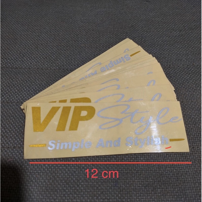 Jual cutting sticker VIP style | Shopee Indonesia