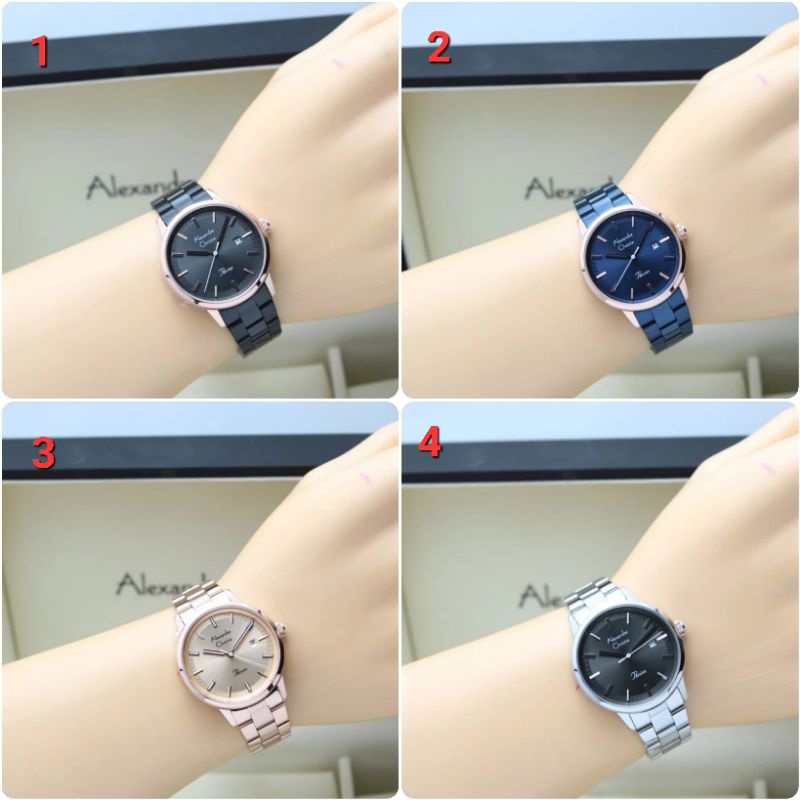 Jual ORIGINAL GARANSI RESMI 1 TAHUN JAM TANGAN WANITA ALEXANDRE ...