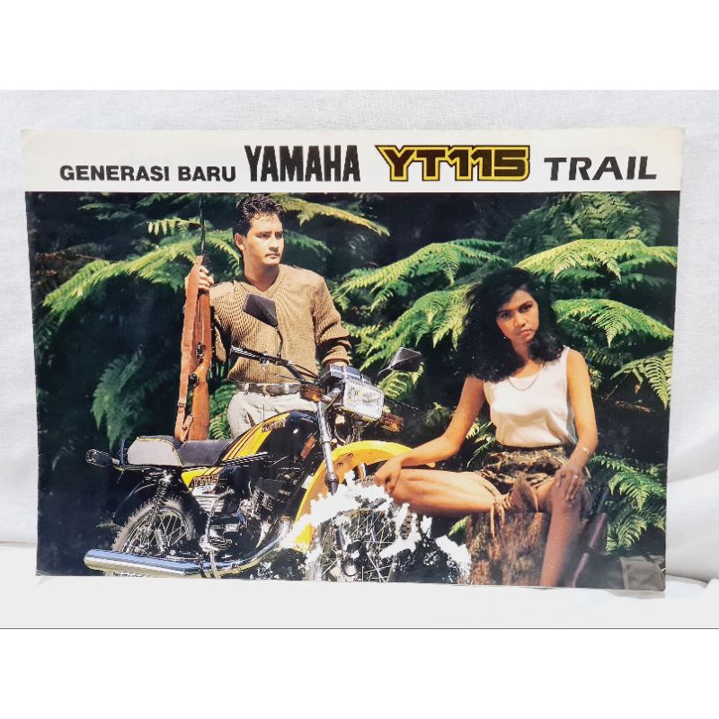 Jual Brosur YAMAHA YT115 TRAIL | Shopee Indonesia