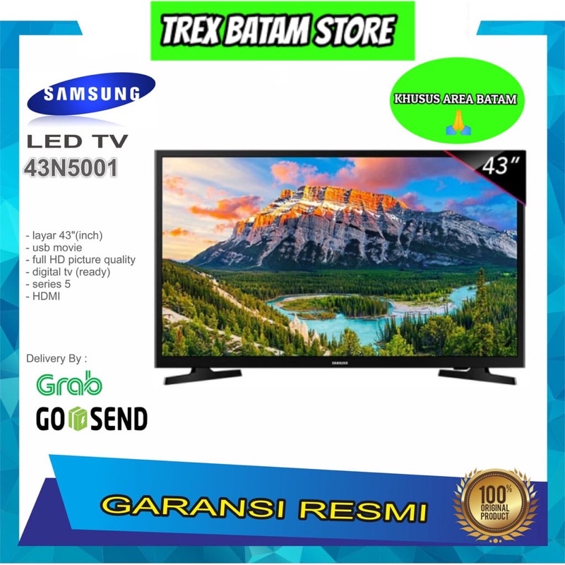 Jual SAMSUNG 43N5001 LED TV 43 INCH DIGITAL TV FULL HD (BATAM) | Shopee Indonesia