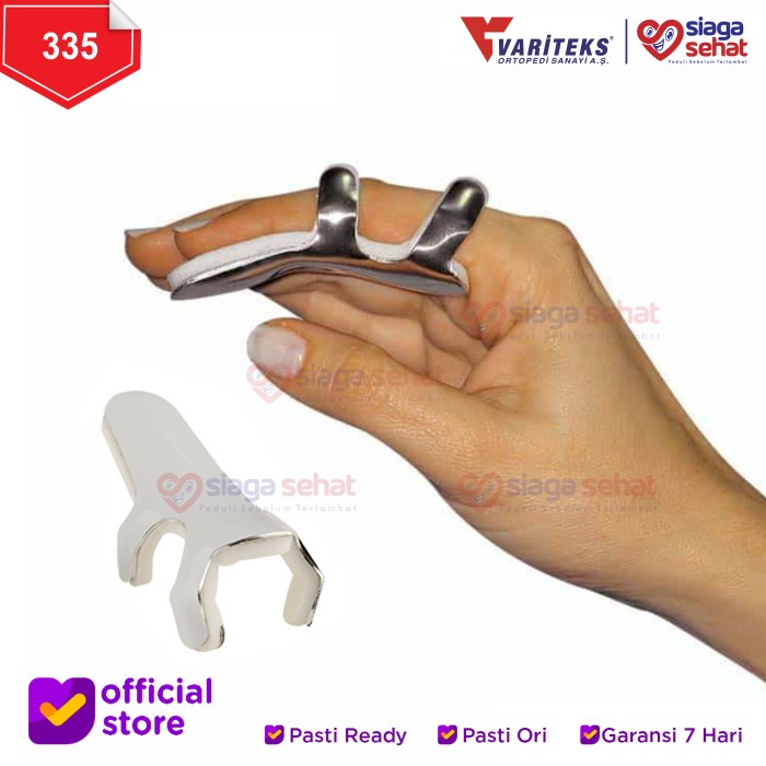 Jual Finger Splint - Variteks Penyangga Jari Frog Splint (Alat Terapi ...