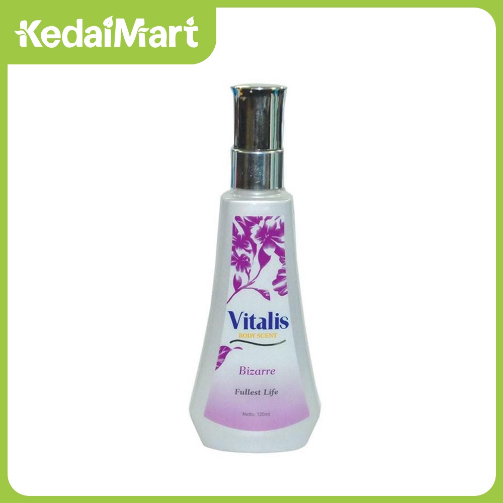 Jual Vitalis Body Scent Spray Cologne Bizarre Botol 120 / 100 ml ...