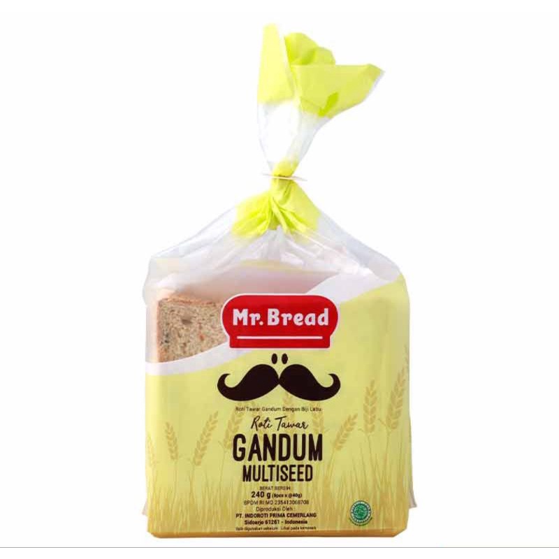 Jual (kirim instant) Mr. Bread aneka roti tawar kupas pandan gandum manis sobek kasur coklat ...