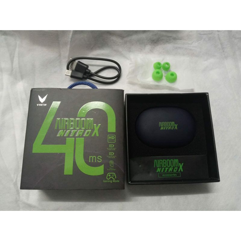 Jual Vyatta Airboom Nitro X TWS Bluetooth Wireless Stereo Headset ...