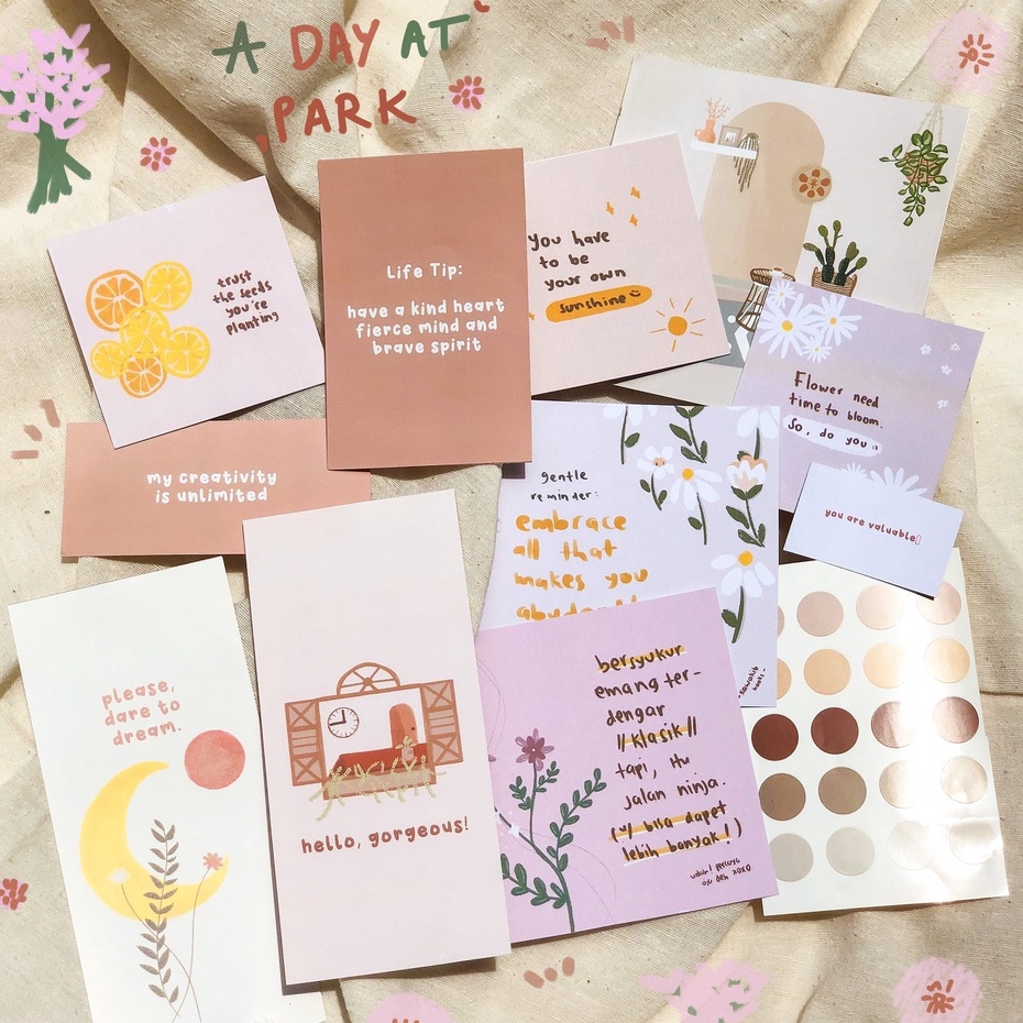 Jual Postcard Korean | Wall Decor Aesthetic | Hiasan Dinding | Wall Poster | Dekorasi Kamar ...