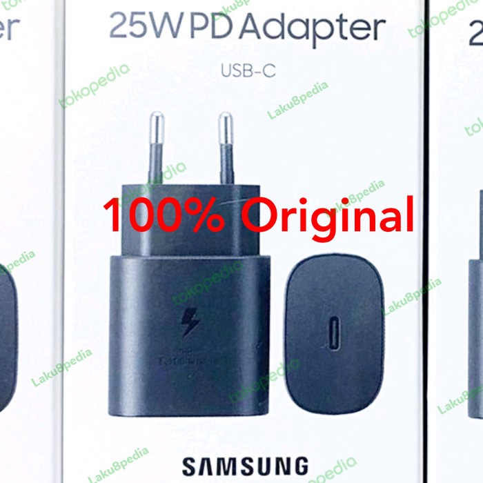 Jual Charger Samsung Original Super Fast Charging 25W PD Adapter Casan ...