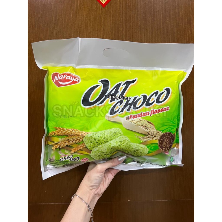 Jual NARAYA OAT CHOCO CHOCOLATE / GREENTEA / PANDAN / STRAWBERRY ...