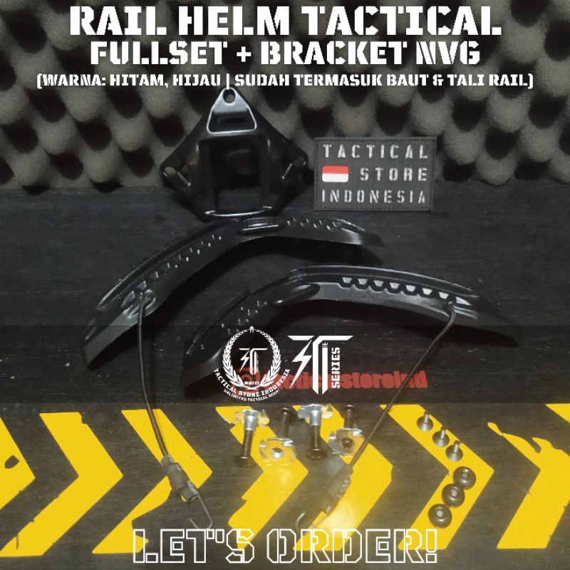 Jual Part Helm Tactical - Rel Helm Balistic / Rail Helm Tactical dan ...