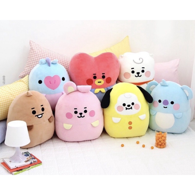 Jual Boneka Karakter BTS Versi Bulat / Boneka Coocky Koya Tata Chimmy ...