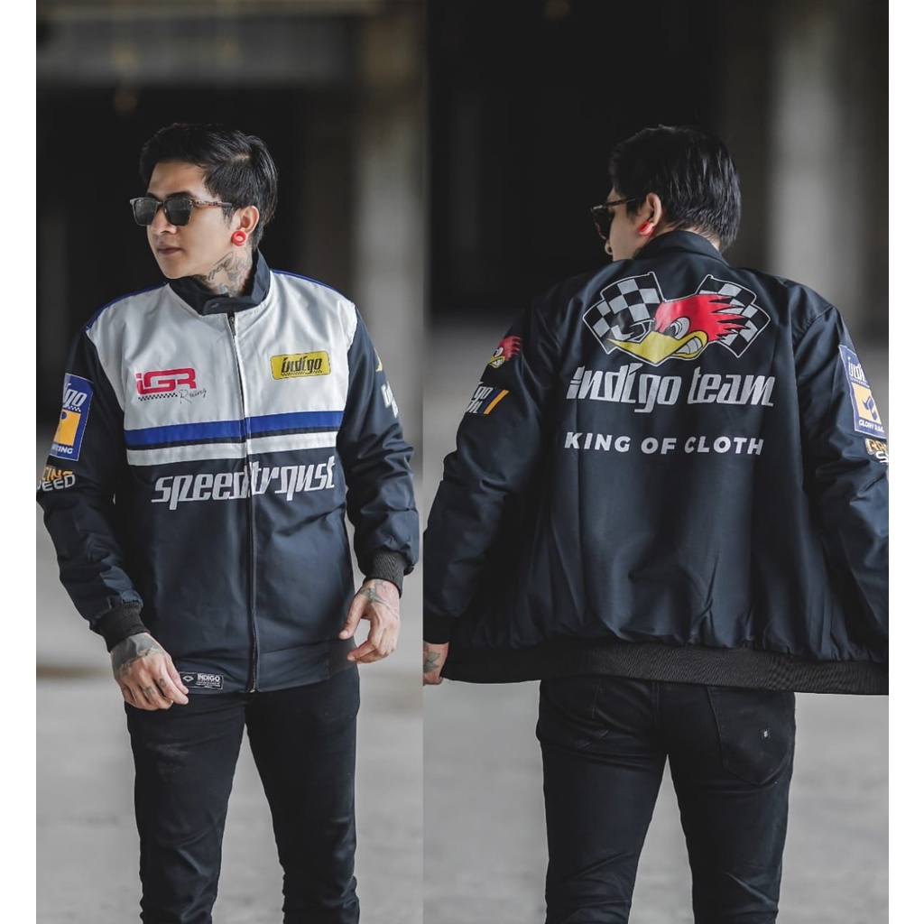 Jual JAKET PRIA - JAKET VINTAGE RACING - JAKET VINTAGE - JAKET BOMBER ...
