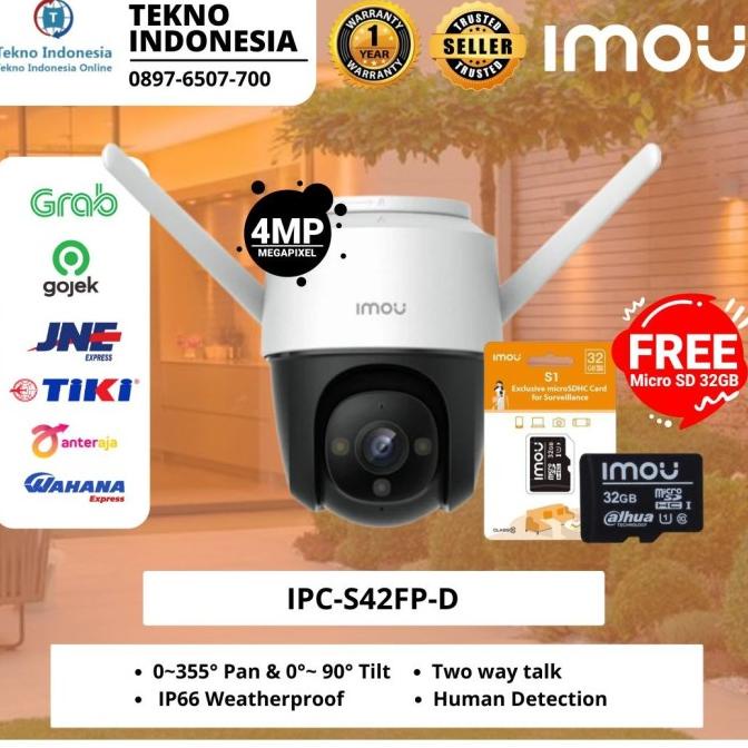 Jual Imou Cruiser 4Mp Smart Color Night Vision Pt Ip Camera Wifi ...