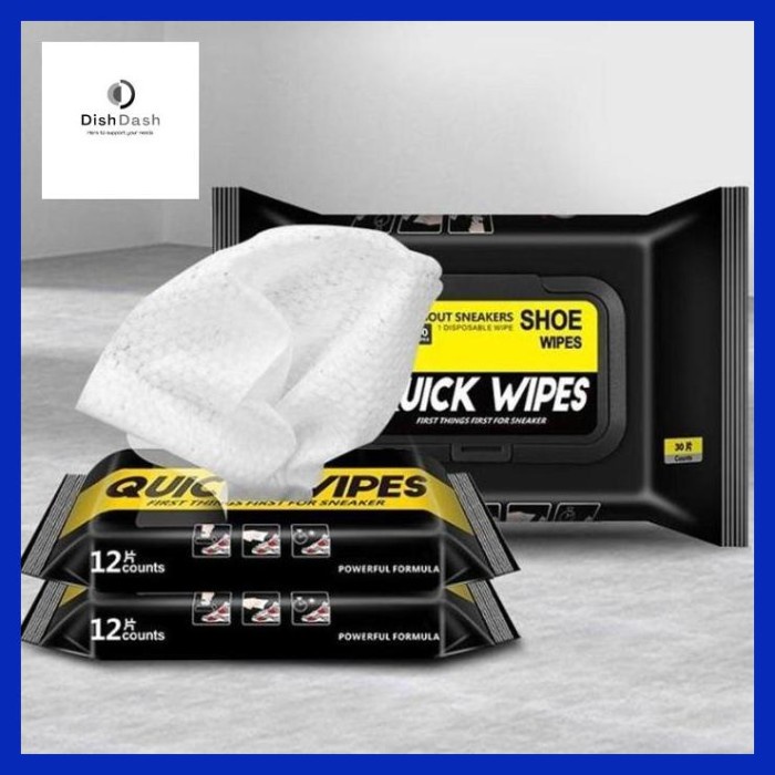 Jual Perawatan Tissue Basah Pembersih Sepatu Quick Wipes Shoe Cleaner ...