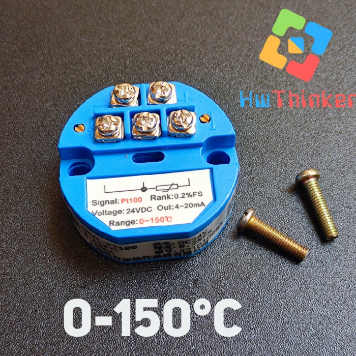Jual RTD PT100 PT-100 Temperature Transmitter 0-150 C Output 4-20mA 24VDC | Shopee Indonesia