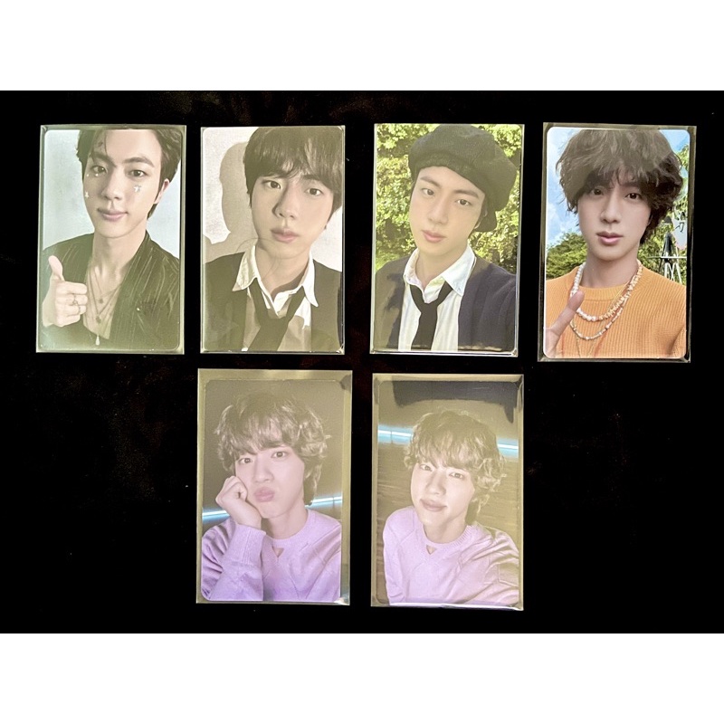 Jual BTS Jin The Astronaut Photocard PC POB Weverse Lucky Draw LD M2U Soundwave Beret Dasi Baret ...