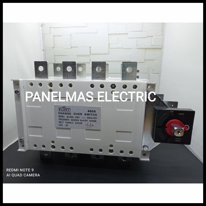 Jual Promo Cos Change Over Switch 400A 4 Pole Ohm Saklar Fort 4P 4Pole Gglz-400/4 | Shopee Indonesia