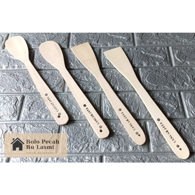 Jual Sotil Spatula Kayu Merk LANCAR JAYA / Sodet Spatula Sotil Kayu ...