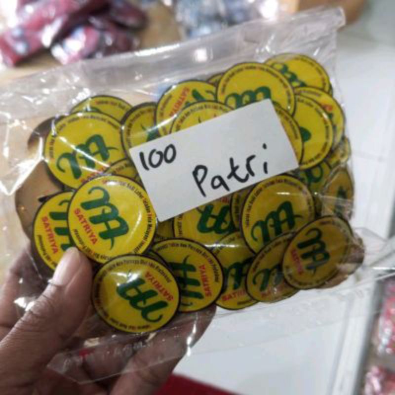 Jual Pin SATRIYA 100 BIJI LAPIS RESIN | Shopee Indonesia