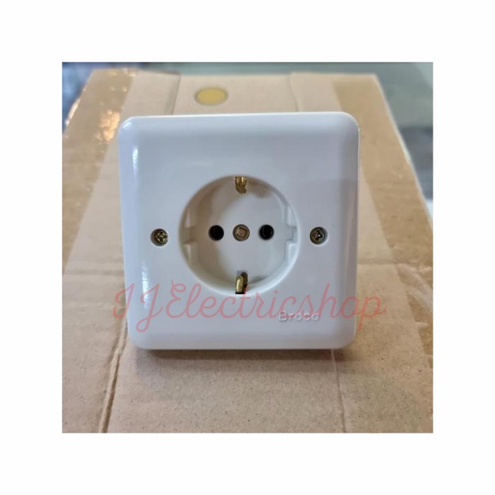 Jual STOP KONTAK INBOW IB BROCO STOP KONTAK TANAM BROCO NEW GEE 5511U | Shopee Indonesia