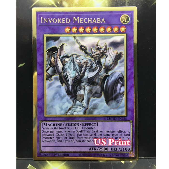 Jual Kartu Yugioh Invoked Mechaba - Mged Premium Gold | Shopee Indonesia