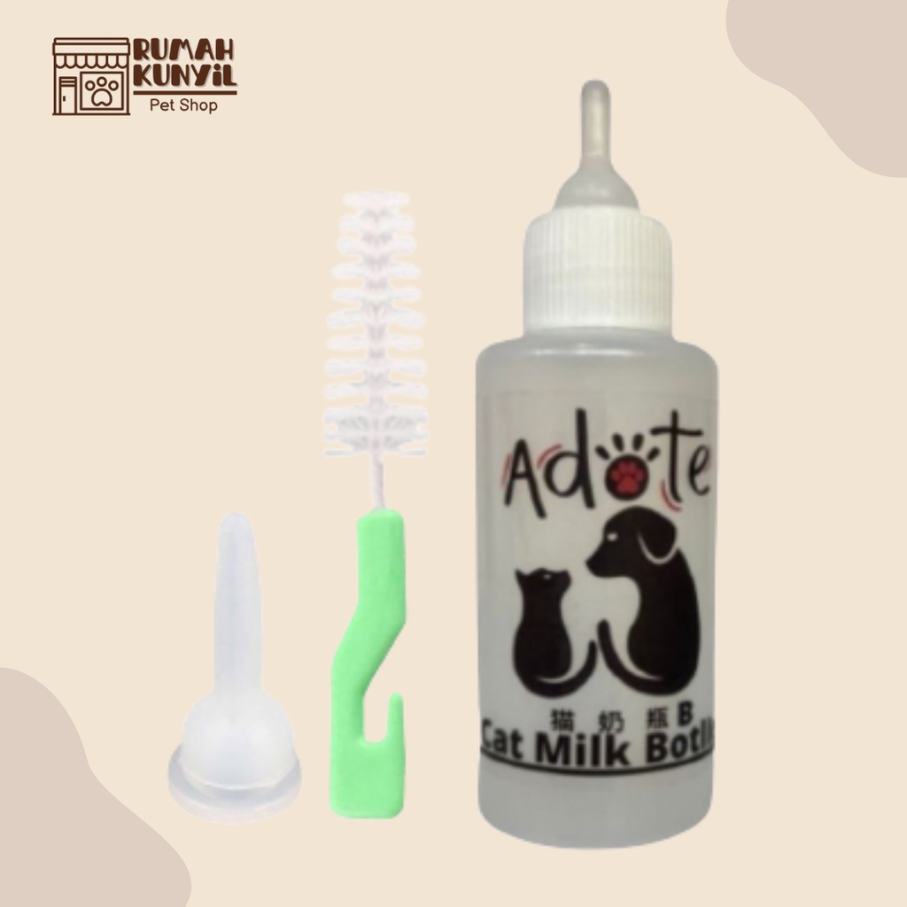 Jual Botol Dot Kucing Paket Lengkap dengan 1(satu) Sikat dan 1 (satu ...