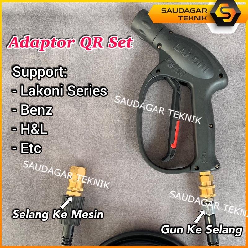 Jual Adaptor Quick Release GUN KE SELANG KE MESIN Jet Cleaner Lakoni ...