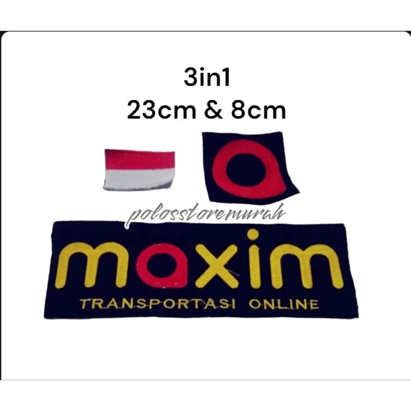 Jual LOGO BORDIR#MAXIM # | Shopee Indonesia