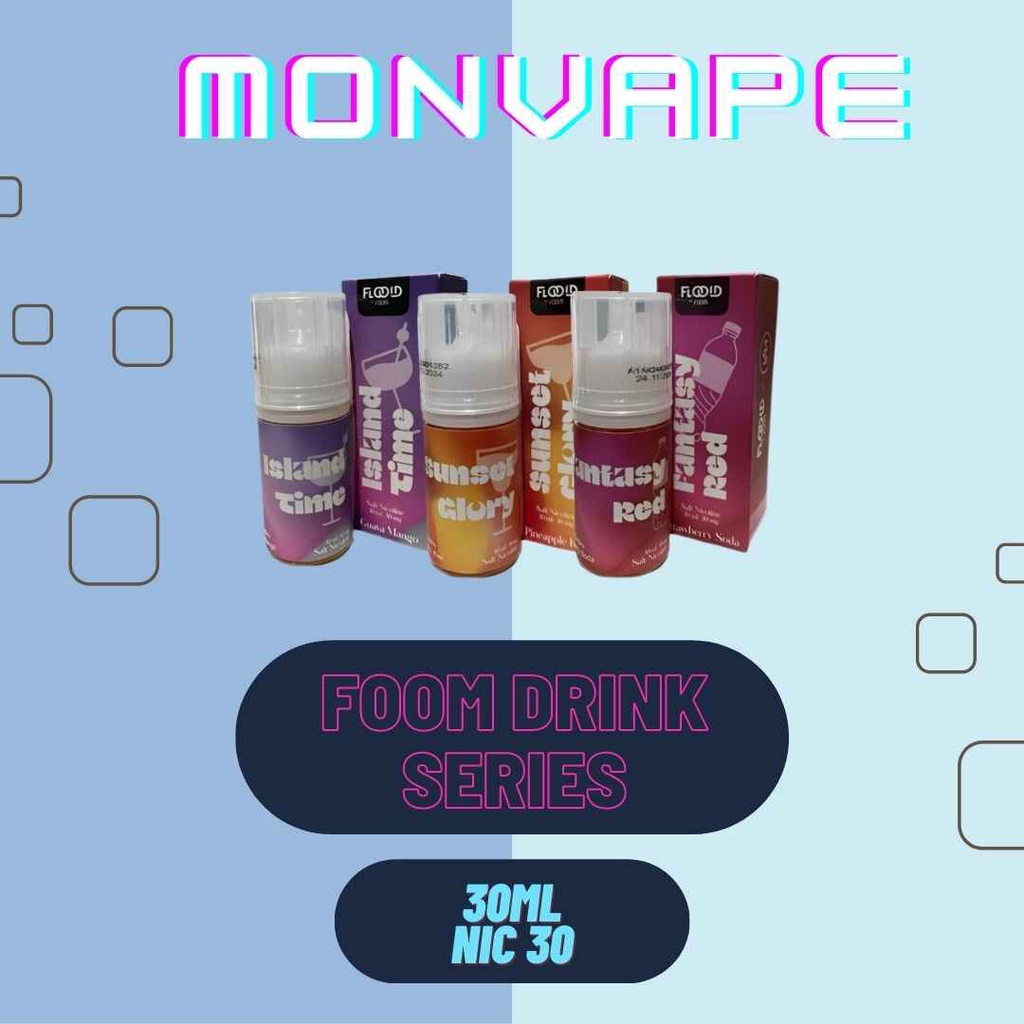Jual FOOM DRINK SERIES 30ML 30MG BY FOOM LAB | Shopee Indonesia