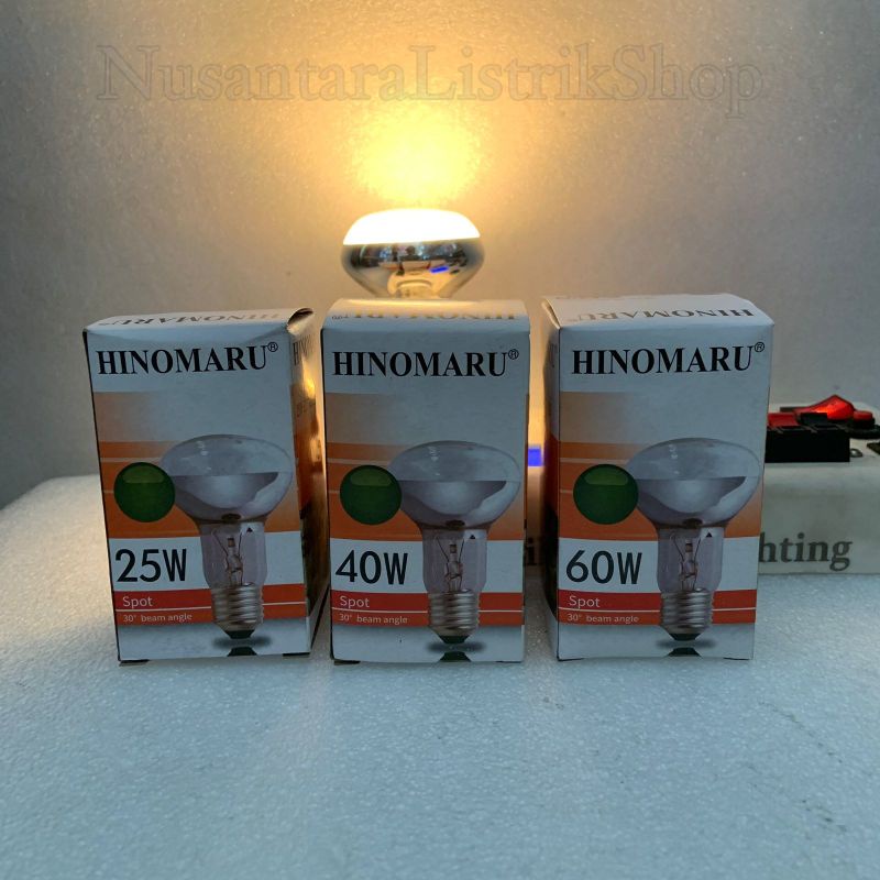 Jual Lampu Spot Hinomaru Lampu Penghangat Ayam NR63 25W 40W 60W ...