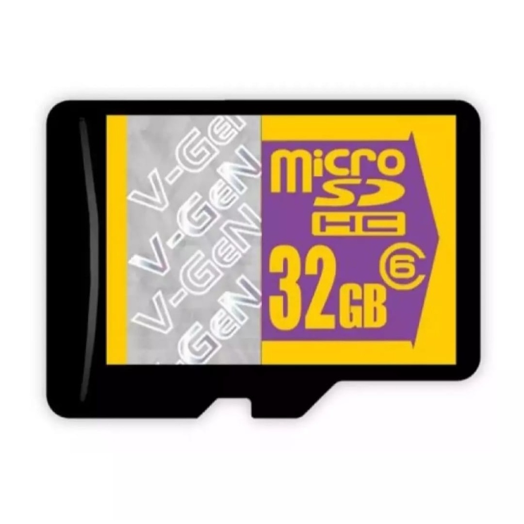 Jual Memory Card Micro SD V-GEN 32GB 16GB 8GB 4GB Class 6 Speed Up To ...