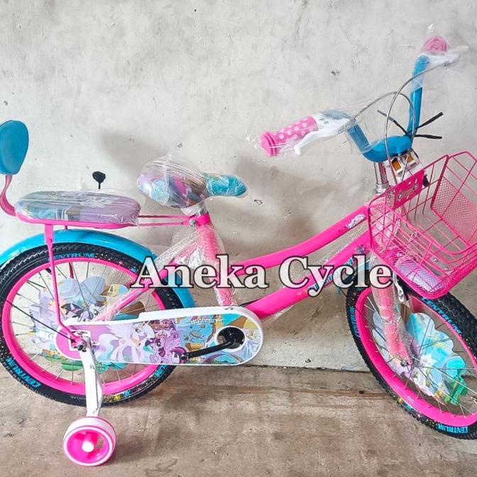 Jual Sepeda Anak Roda Empat Cewek Mini Centrum Little Poni Unicorn 18 # ...
