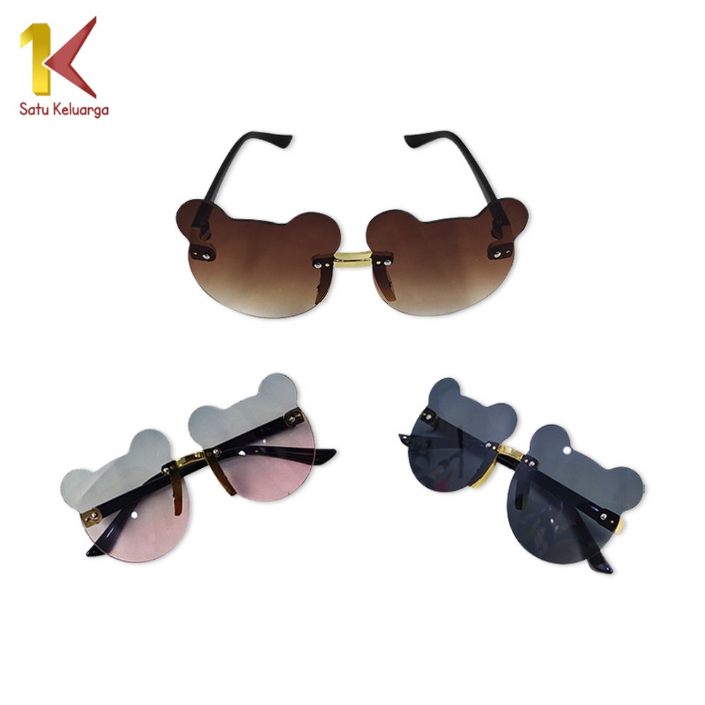 Jual Satu Keluarga Kacamata Beruang Hitam Anak Bayi C672 Sunglasses ...